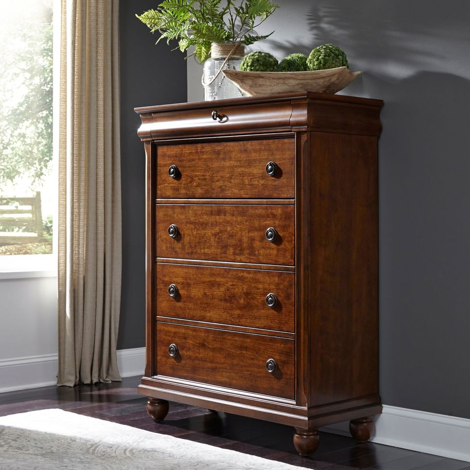 Rustic Traditions 5 Drawer Chest-Bill's Bedding and Furniture