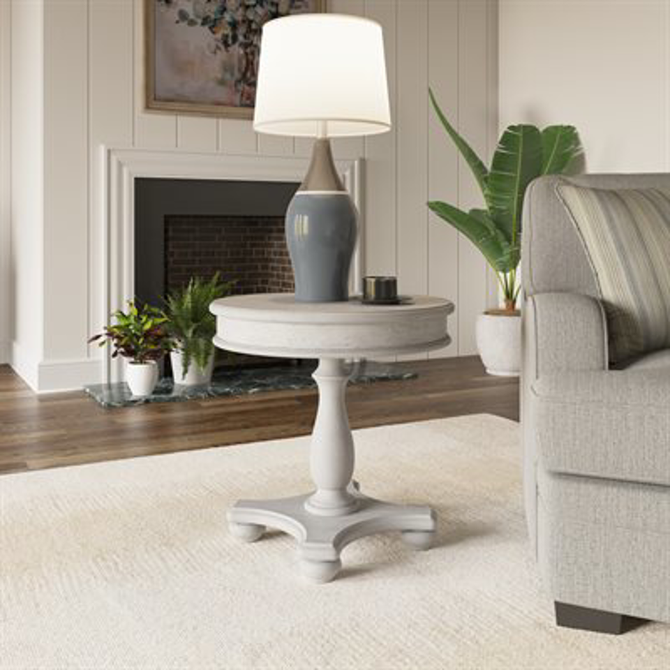 New Haven Round End Table - Bill's Bedding