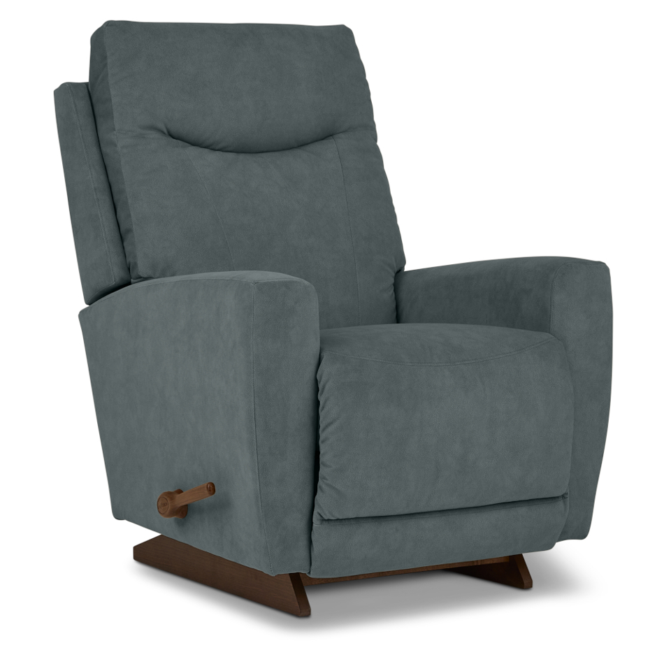 Kodie Rocker Recliner in iWeekend Teal - Bill's Bedding